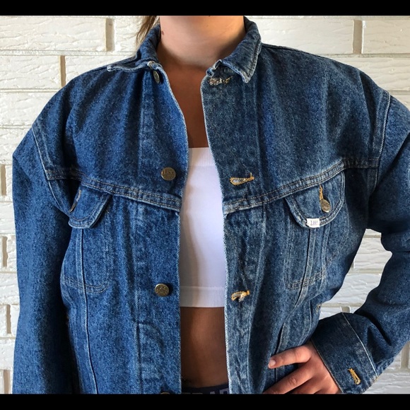 Lee | Jackets & Coats | 8s Vintage Lee Denim Jacket | Poshmark